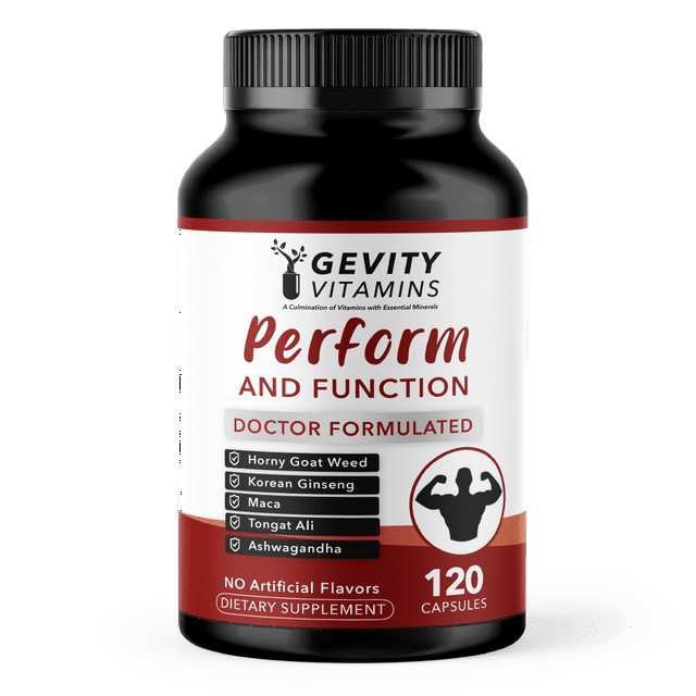 Gevity Vitamins Horny Goat Weed Supplement, Booster for Men and Women, Maca with Ginseng and ...