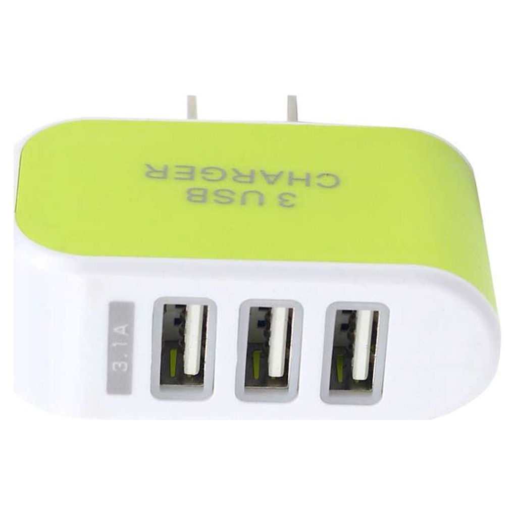 GeweYeeli Fast Shipping Universal Candy Color 3 USB Multi-Port Wall ...