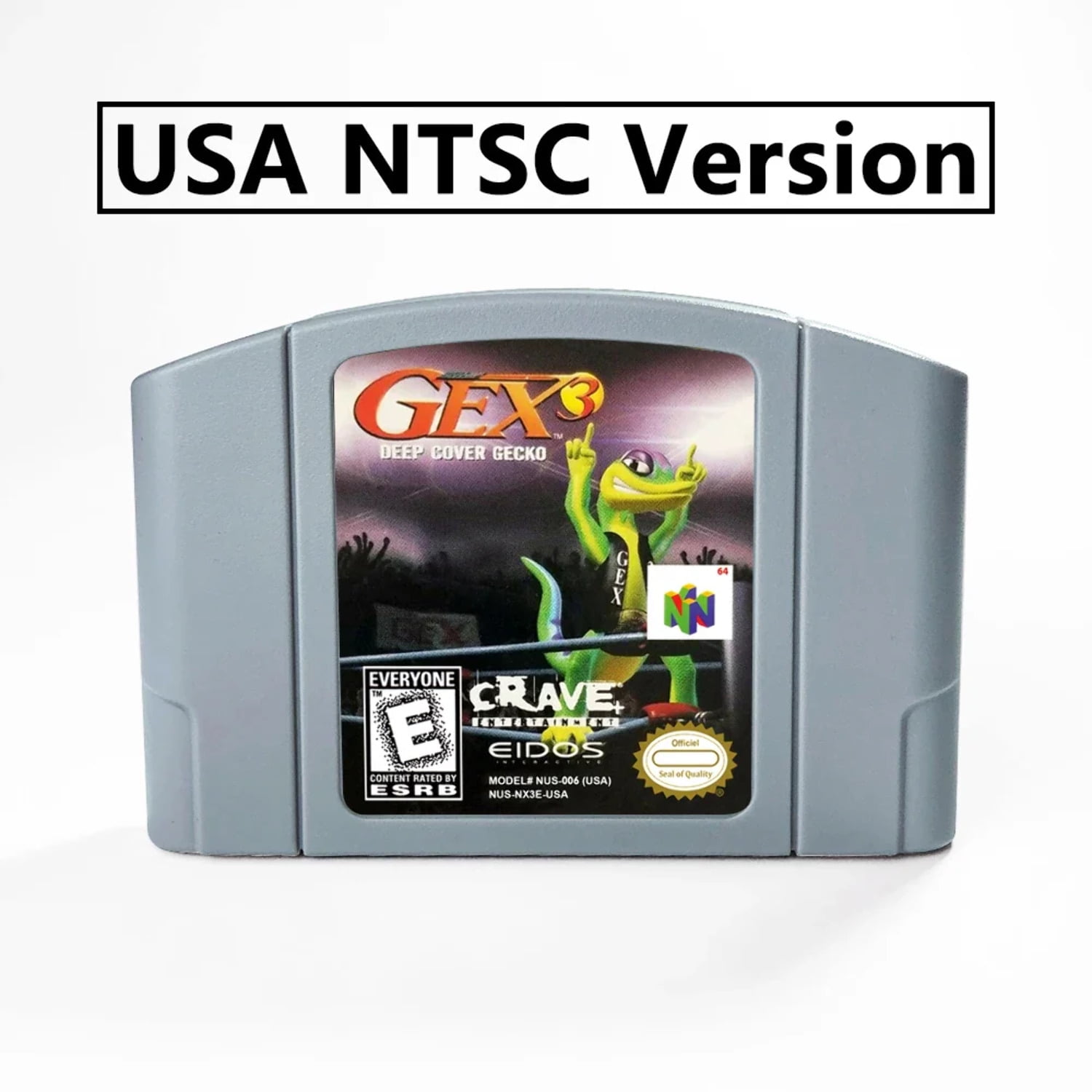 Gex 3-Deep Cover N64 Nintendo 64 Video Game - Walmart.com