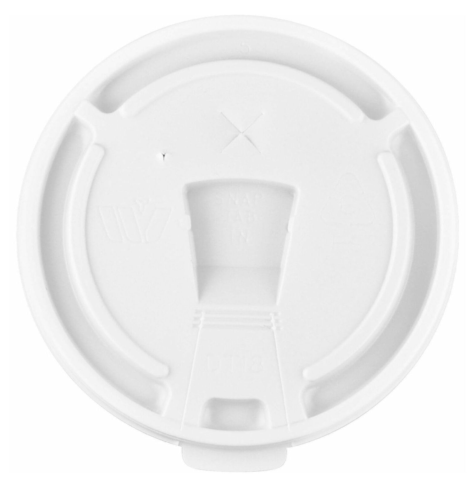 Gexandy 58555 Lids, for Foam Cups, 12-16 oz., 1000/CT, White - Walmart.com