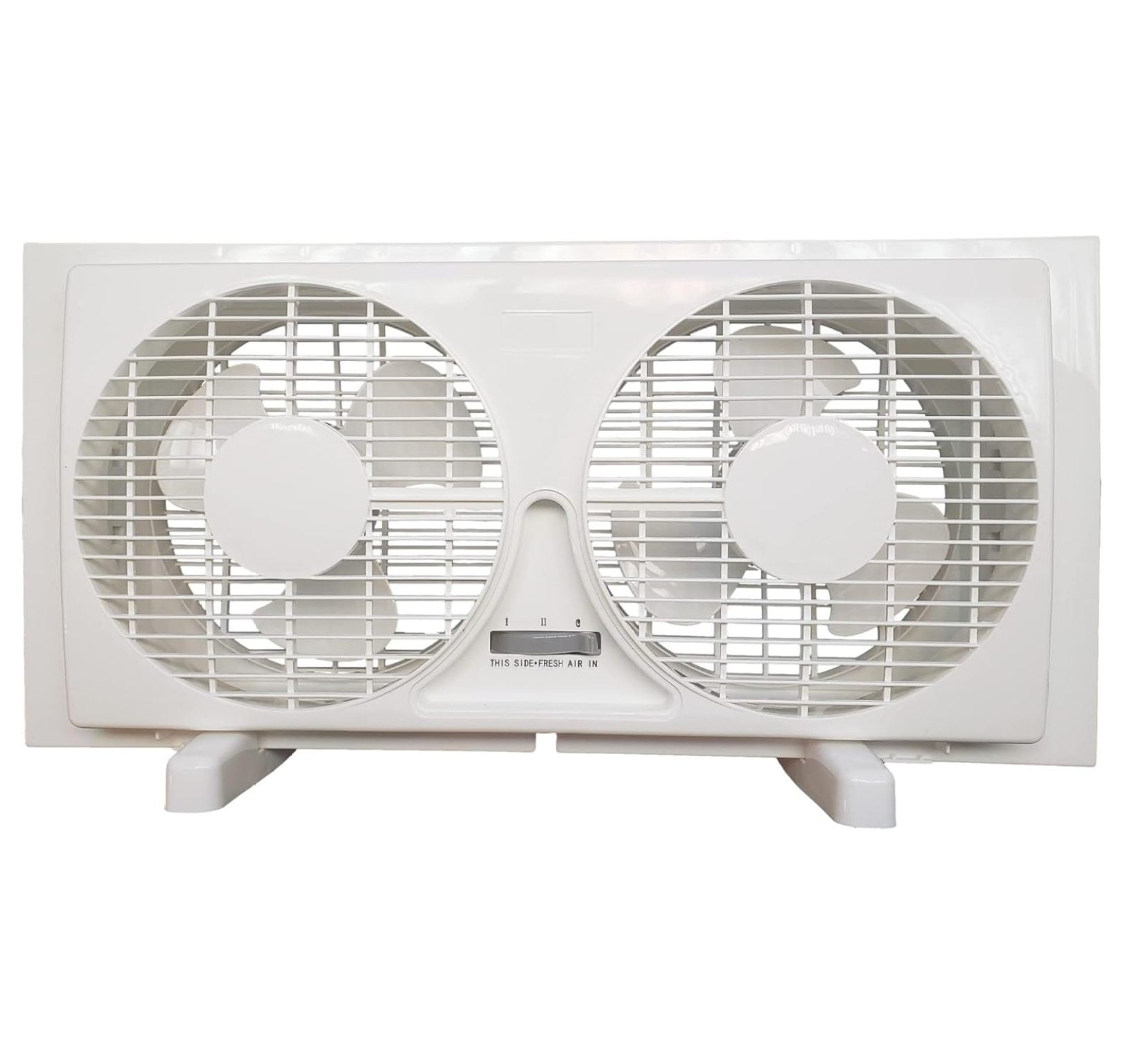 Gexandy 9-inch Window Fan with Manual Reversible Airflow Control, Auto ...