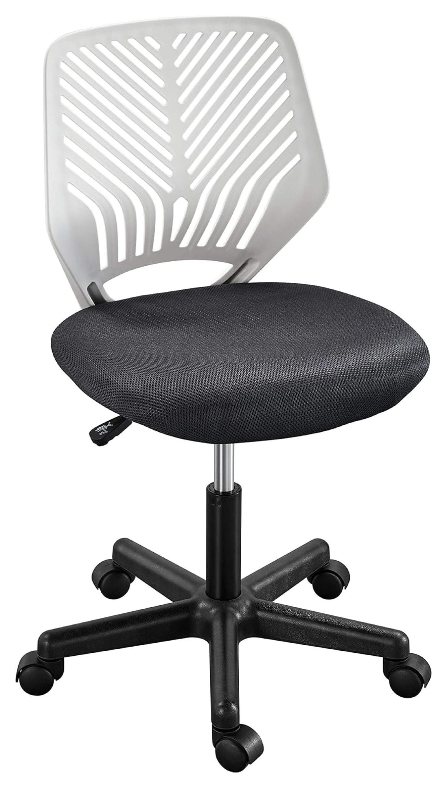 Gexandy Armless Task Office Chair Small Desk Chair with Mesh Lumbar ...