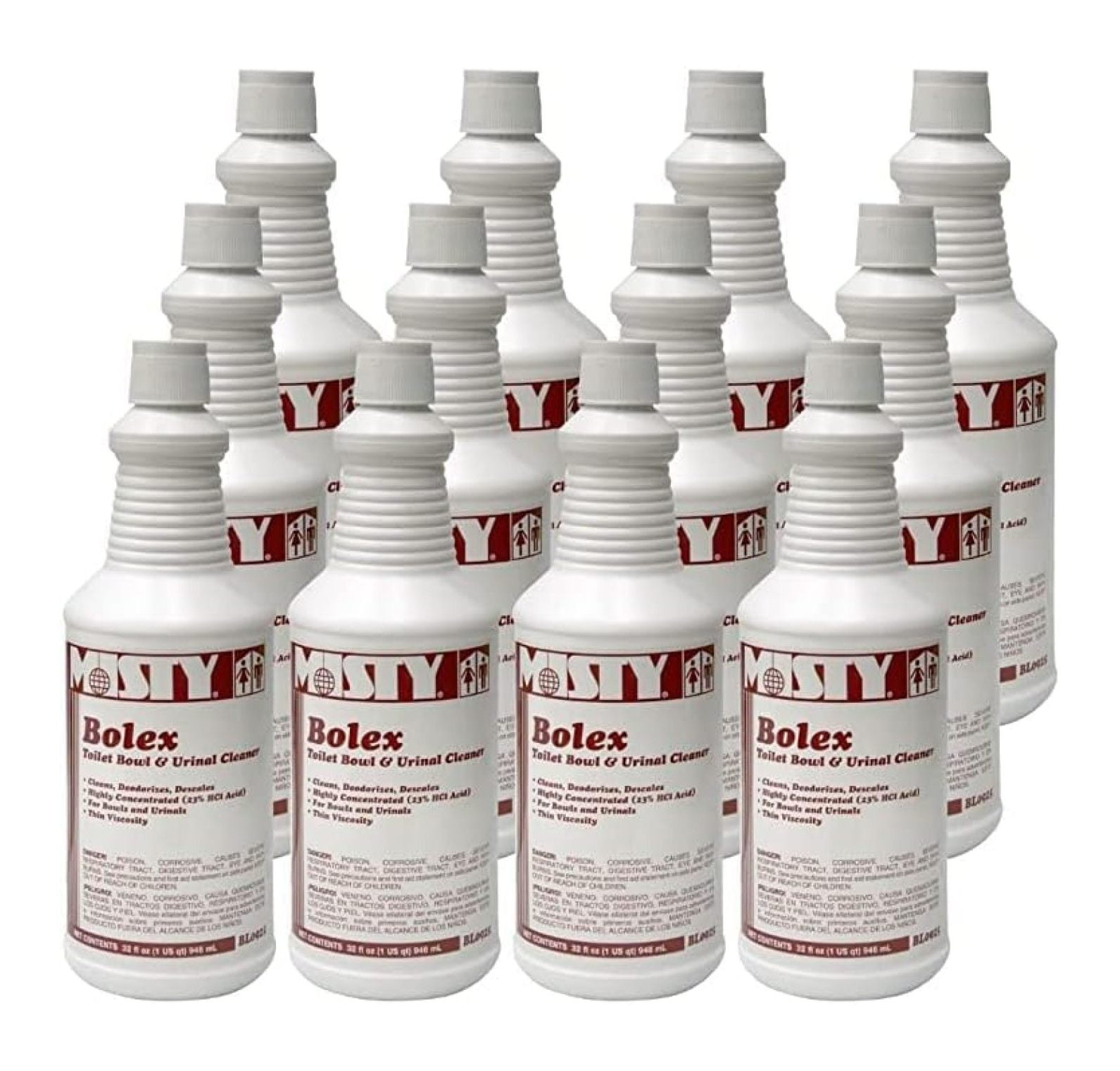Gexandy Bolex Toilet Bowl Cleaner - 32 Ounce (Case of 12) 1038799 ...