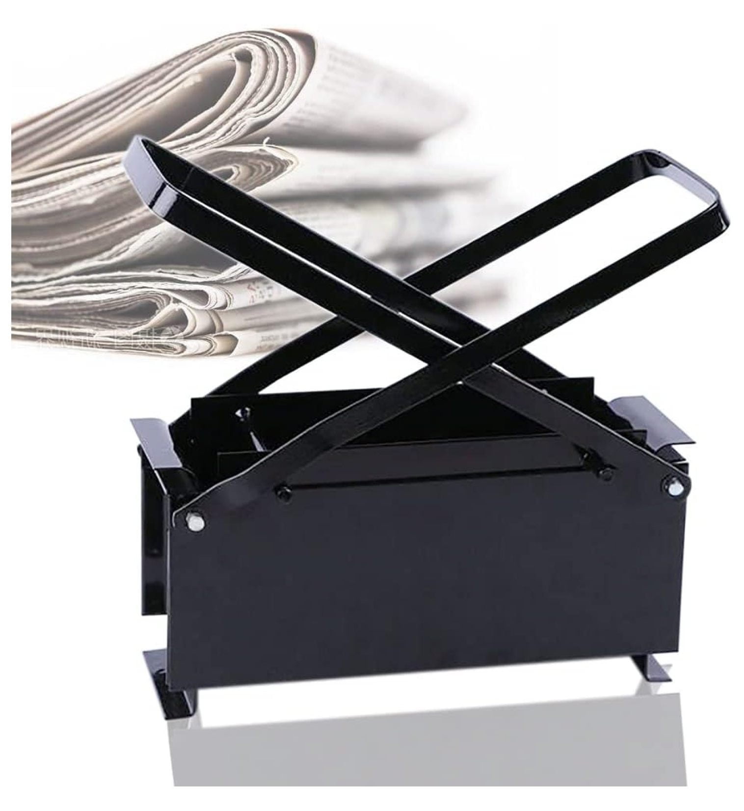 Gexandy Newspaper Briquette Maker, Press Paper Log Maker, Newspaper ...