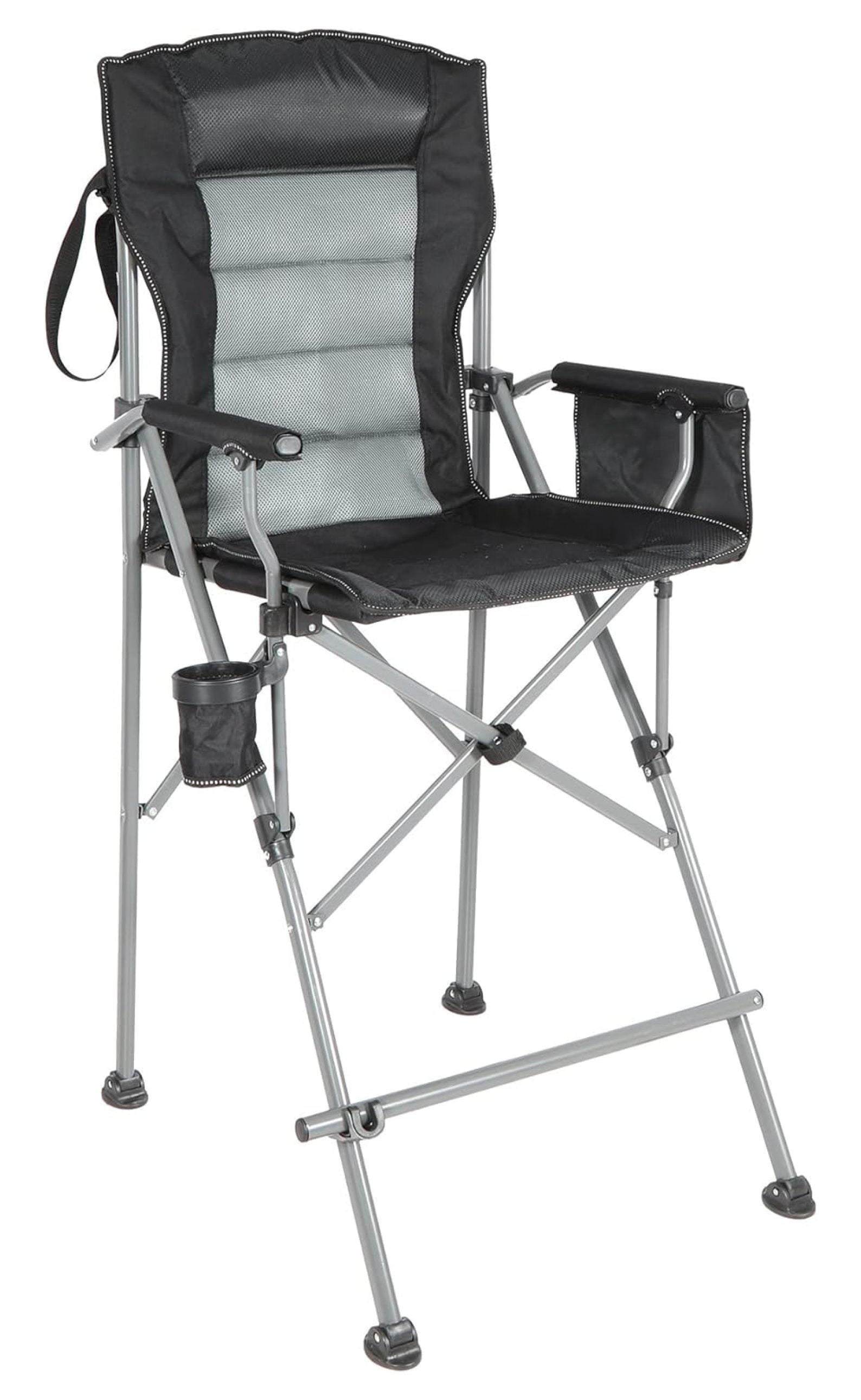 Gexandy Tall Folding Chair for Adults, Extra Tall Director Chair ...