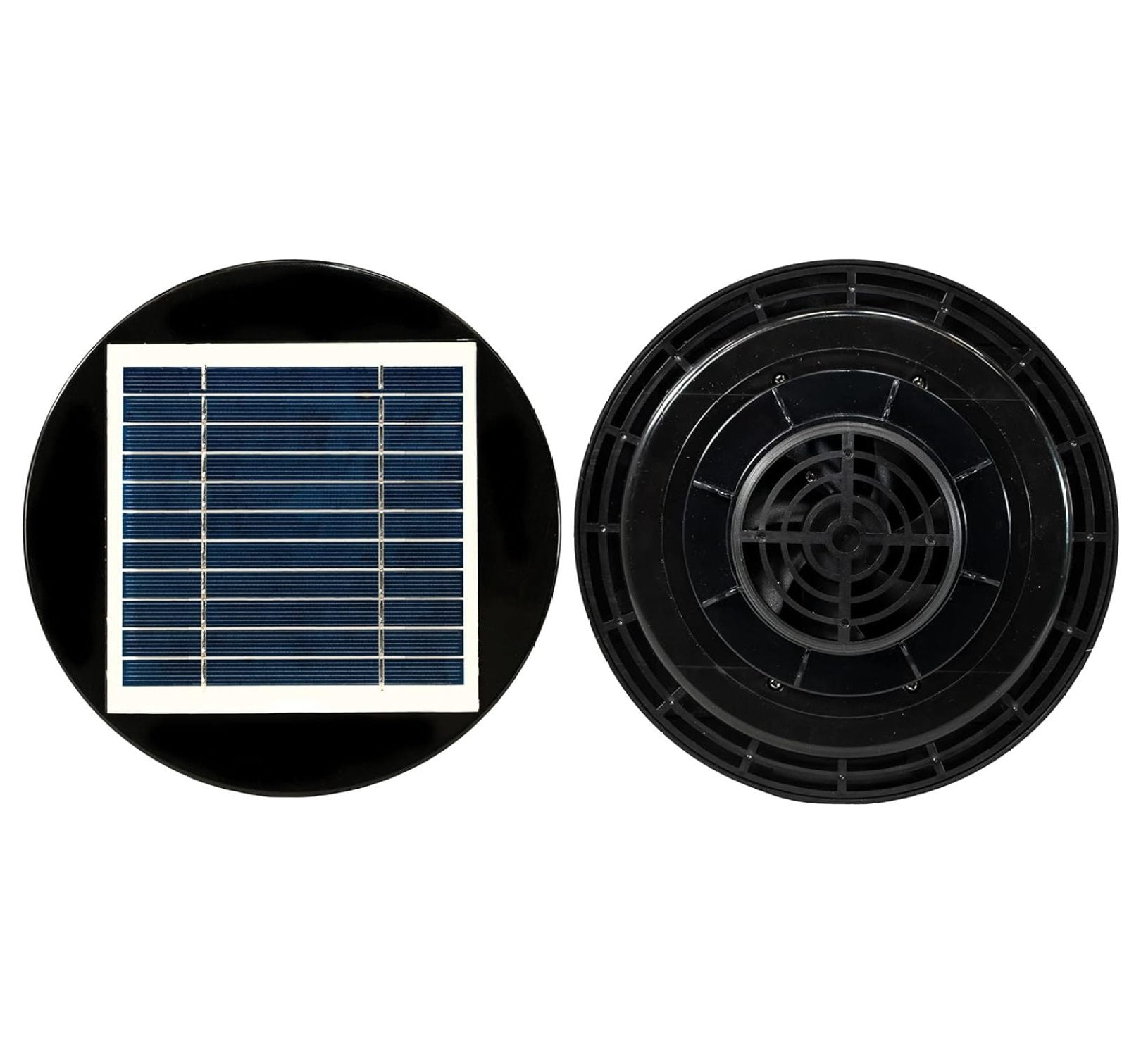 Gexandy UTF-SLR-03 Solar Utility Fan - Perfect for Backyard Sheds ...