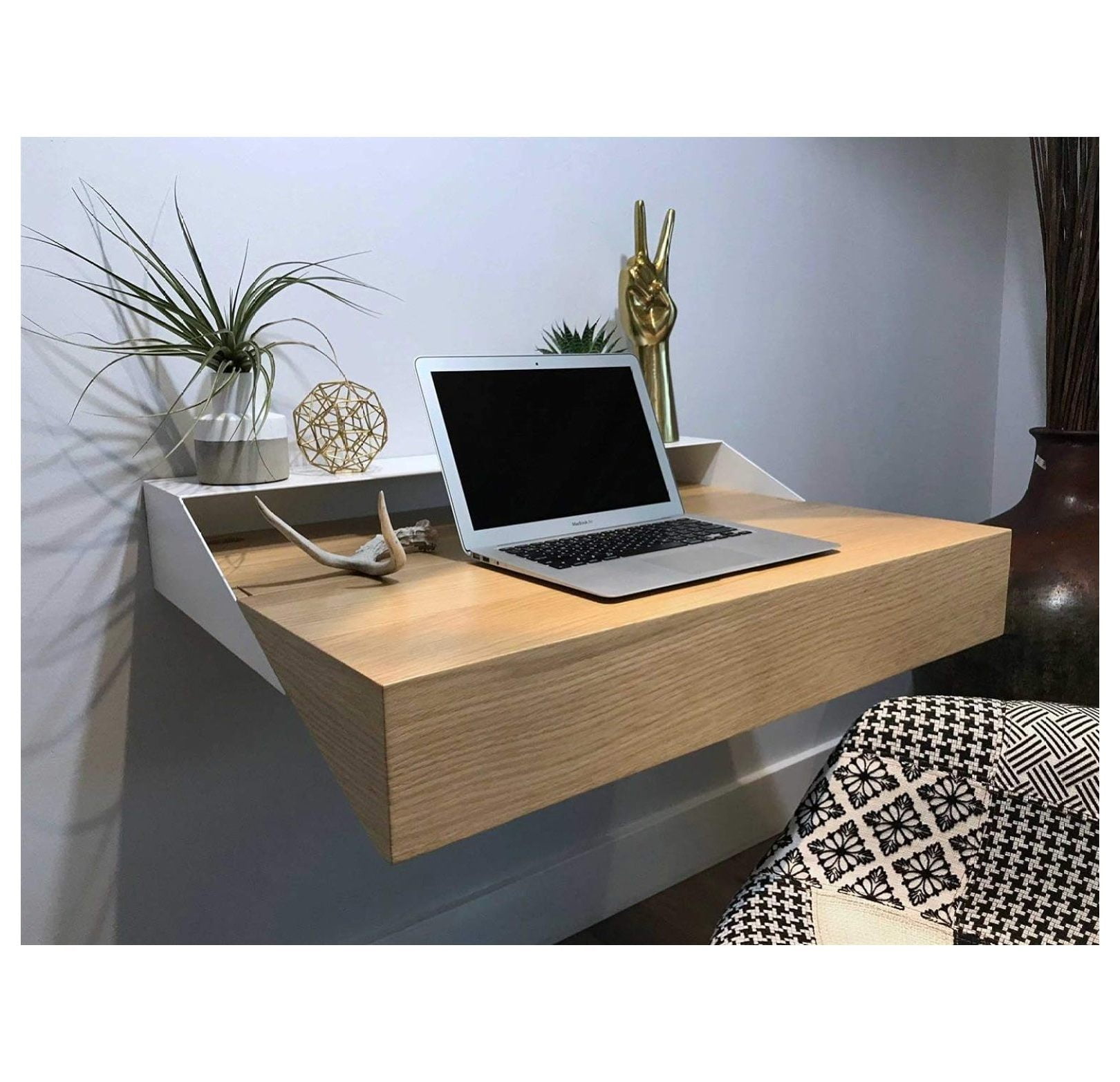 Gexandy White Oak Rift Wood Veneer Sheet, 24” x ”, Peel and Stick, “A ...