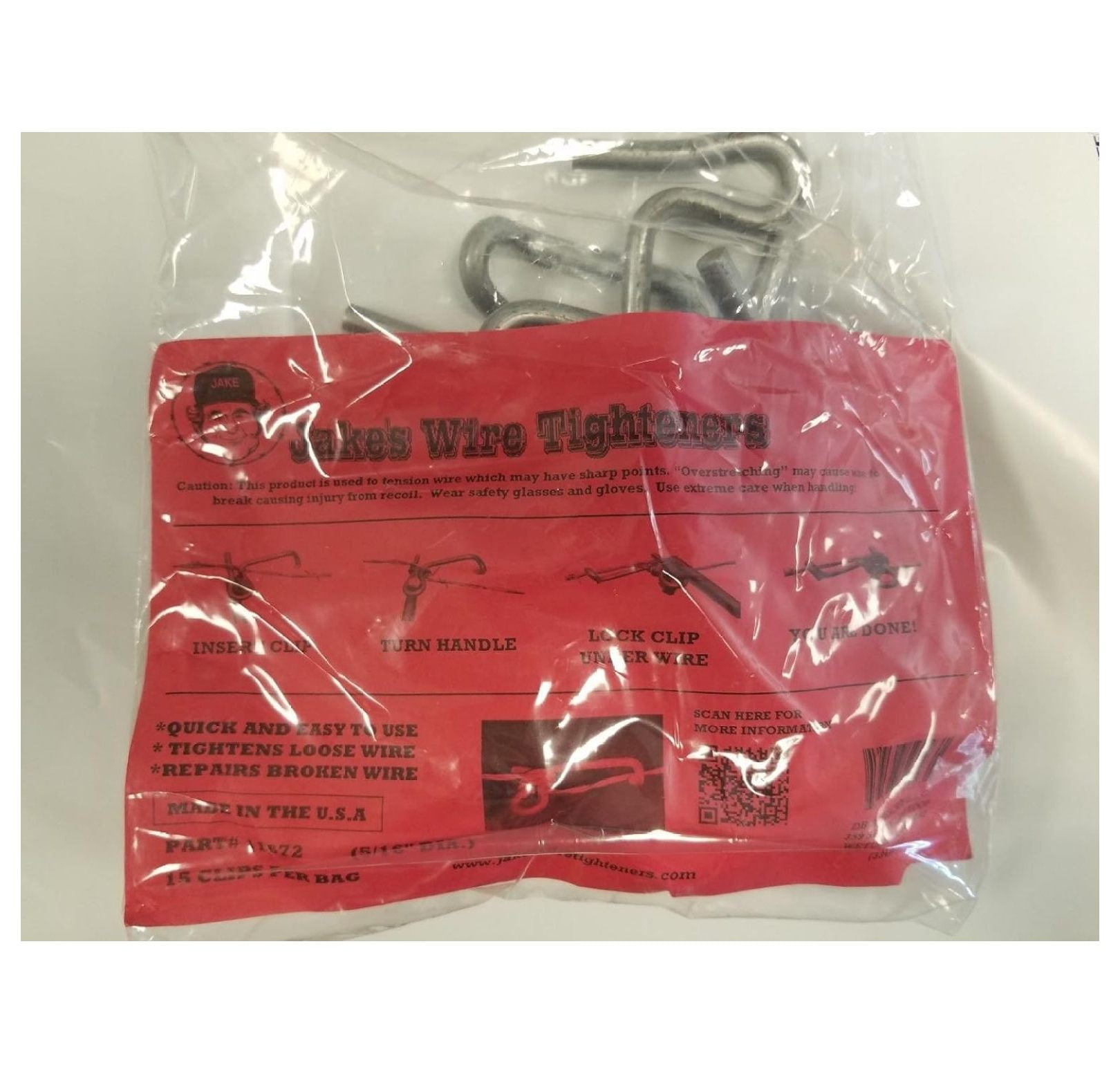 Gexandy Wire Tighteners Heavy Duty 5/16" 15 Count Bag - Walmart.com