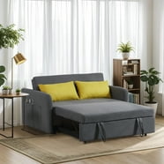 Uspridefurniture Stetson Sofa Bed with Pull Out Bed, Grey - Walmart.com