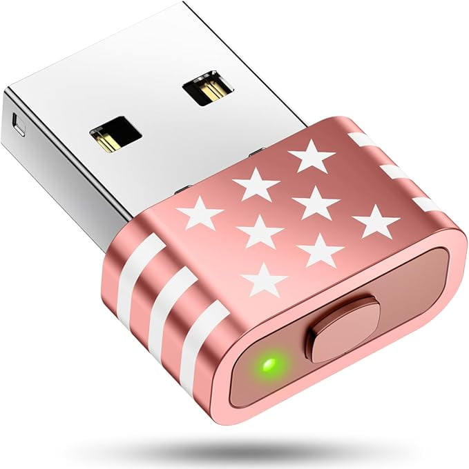 Geyes Mouse Jiggler, Undetectable Mouse Mover Device Has Two Swing ...