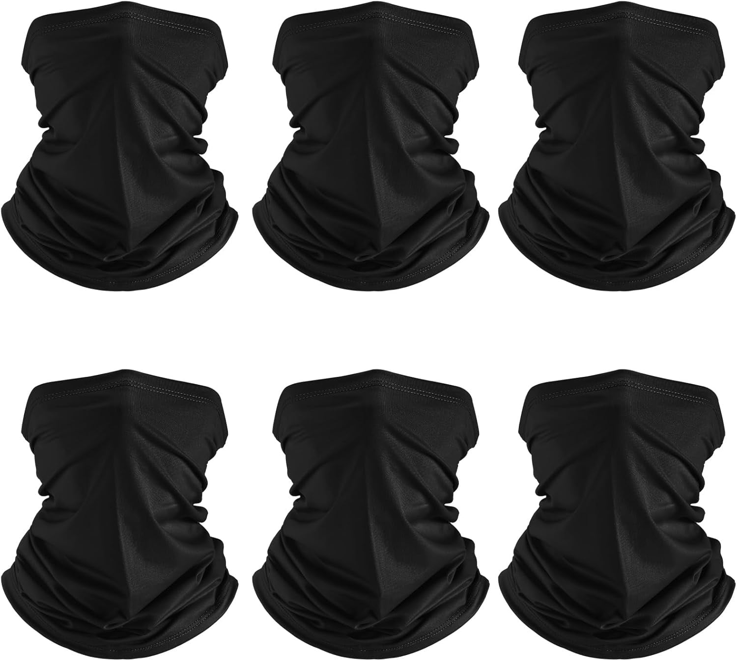 Geyoga 6 Pieces Summer UV Protection Cooling Neck Gaiter Face Clothing ...