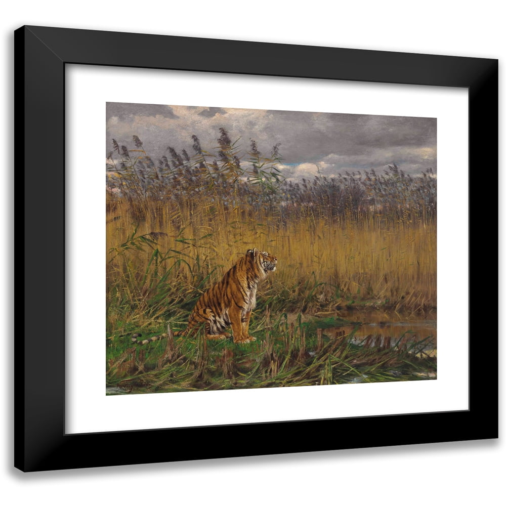 Geza Vastagh 22x20 Black Modern Framed Museum Art Print Titled - A ...