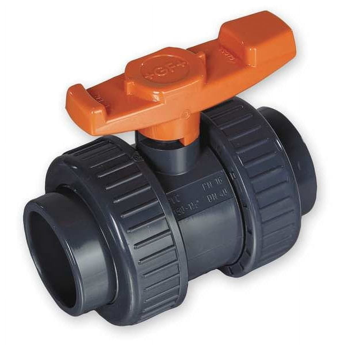 Gf Piping Systems Manual 2-Way Ball Valve,Socket,CPVC 163375006 - Walmart.com