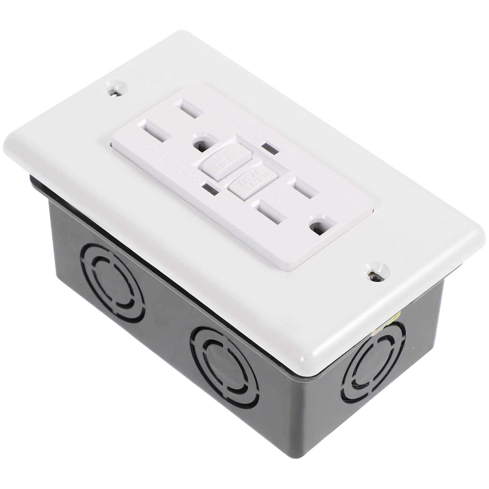 Gfci Outlet Ground Fault Receptacle Electric Outlet 15a Electrical ...