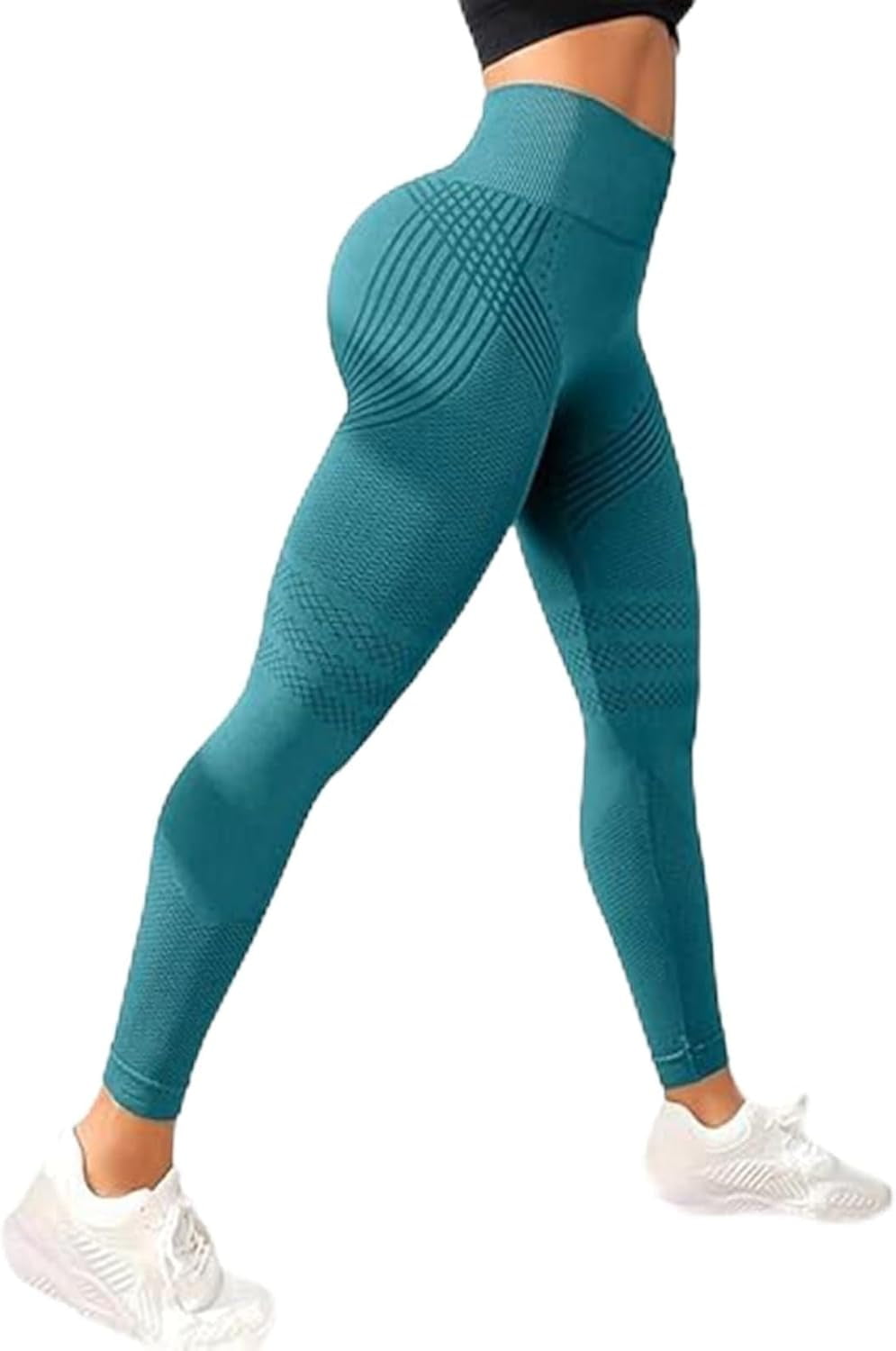 Gfplyw 3D Anti Cellulite Leggings for Women, High Waisted Tummy Control ...