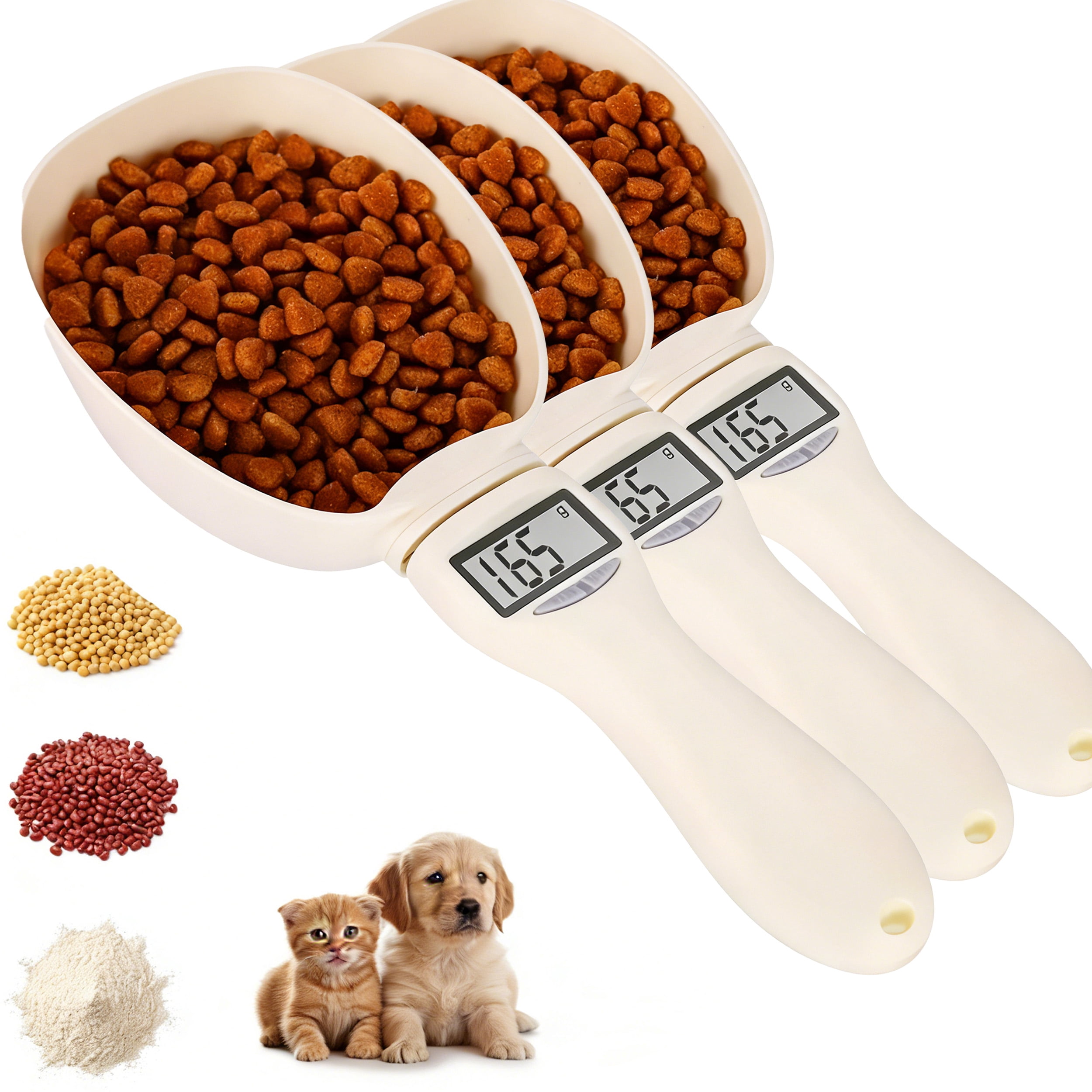 Gfplyw Electronic Measuring Spoon with Conversion, LCD Display, High ...
