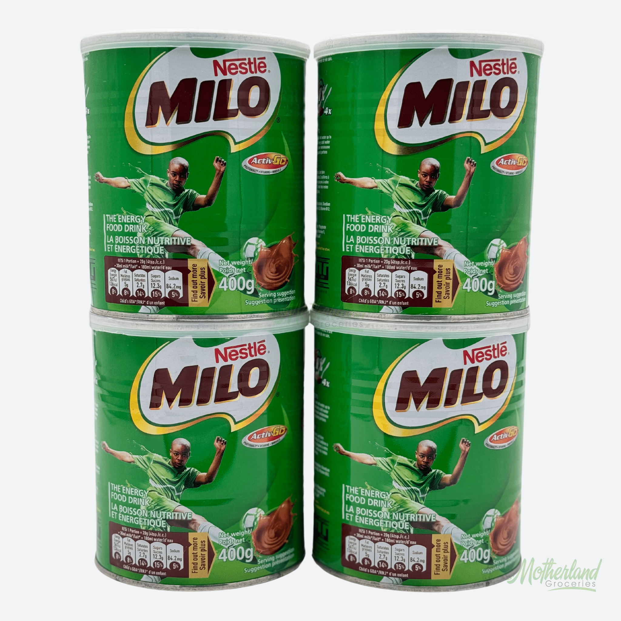 Ghana Milo Activ-Go Energy Food Drink 400g - Walmart.com