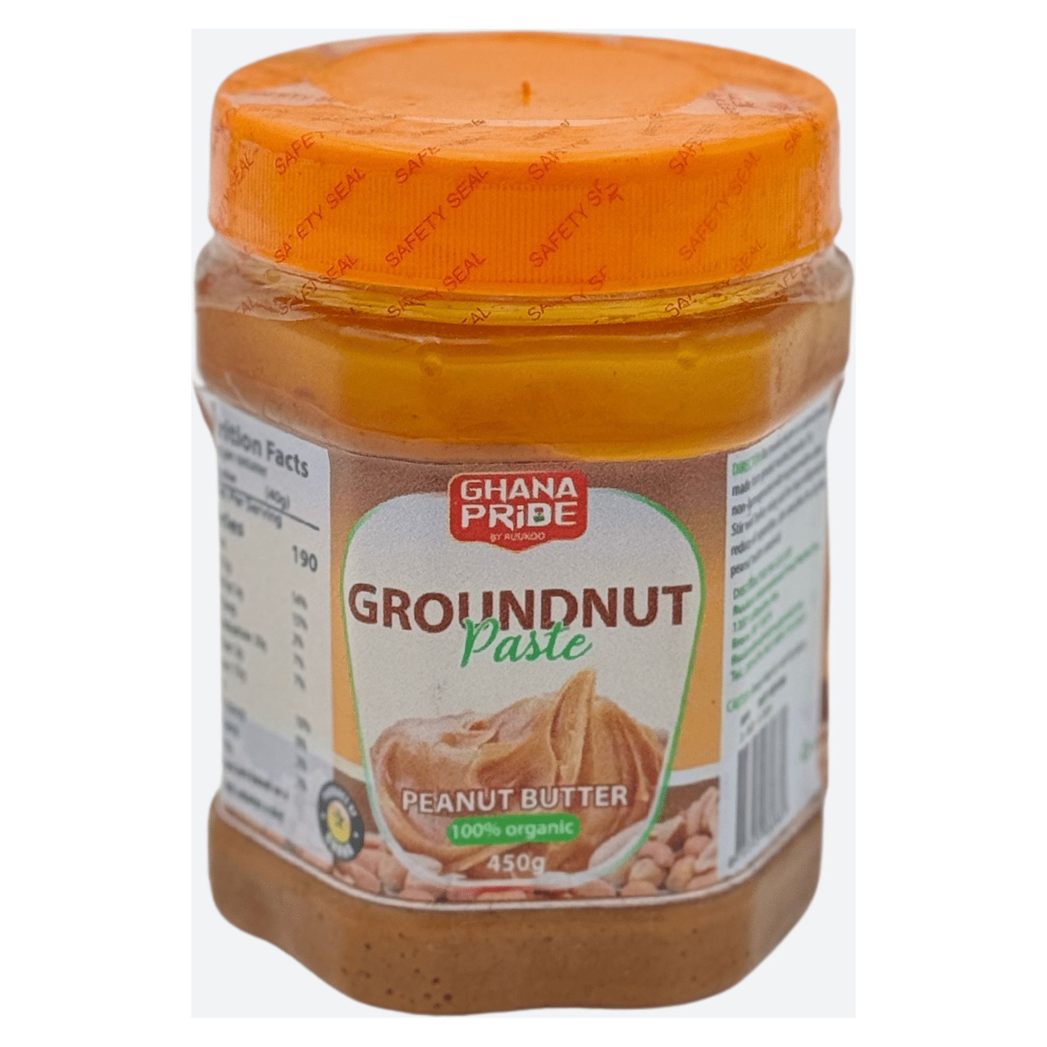 Ghana Pride Groundnut Paste Peanut Butter 450g - Walmart.com