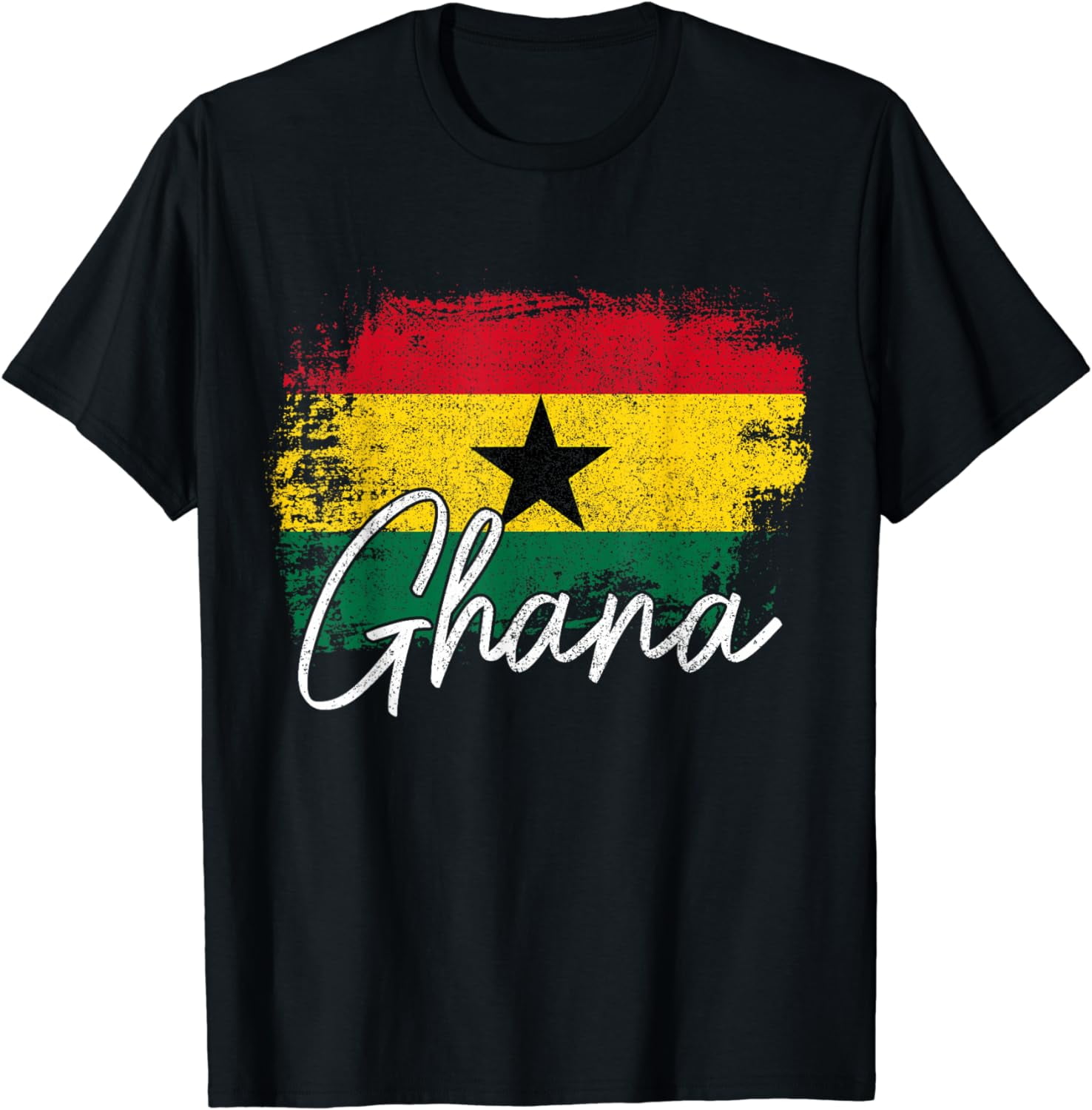 Ghana Vintage Flag Ghanaian Pride Roots African T-Shirt - Walmart.com