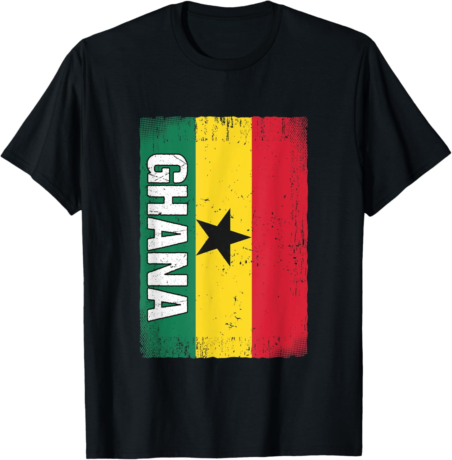 Ghanaian Flag Ghana T-Shirt - Walmart.com