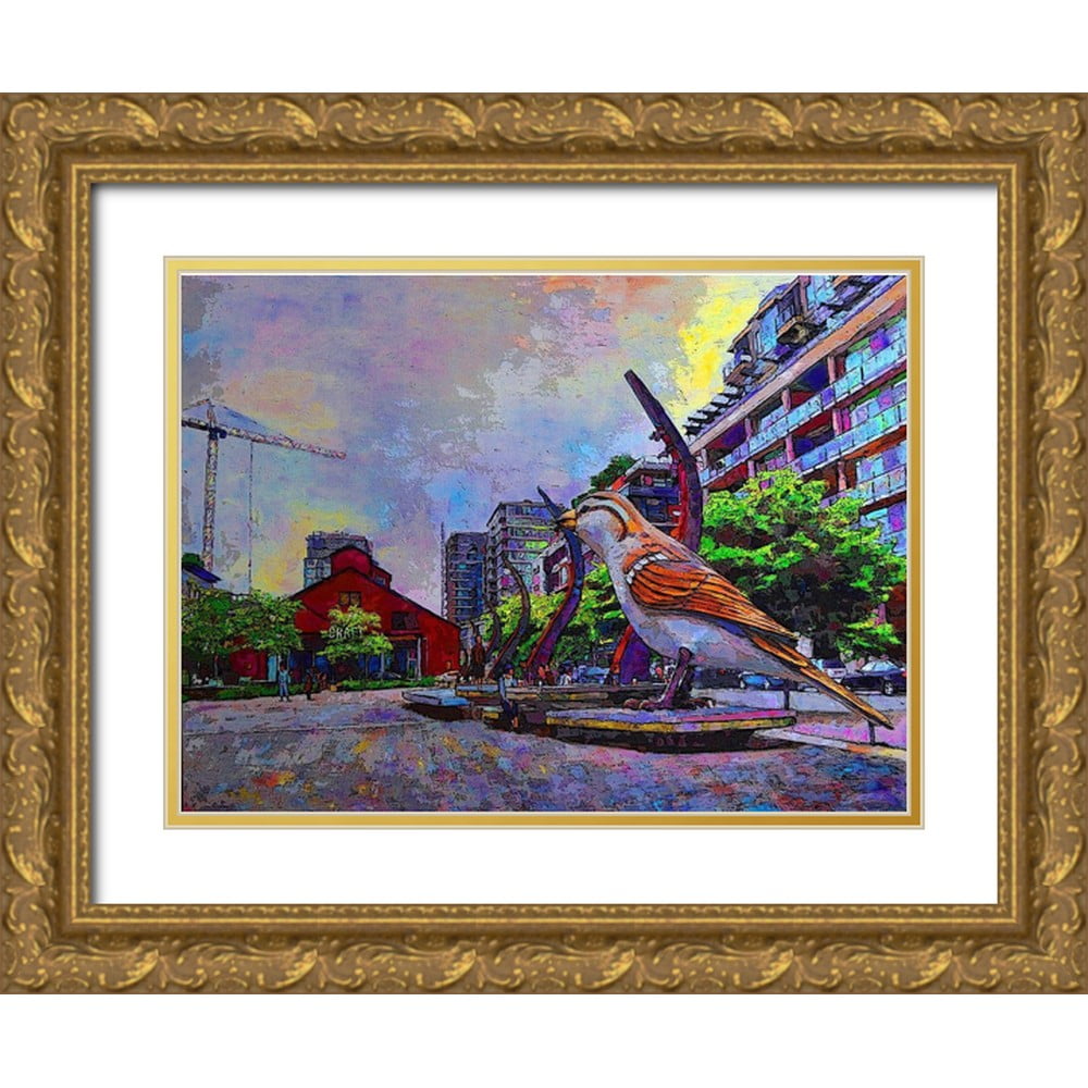 Ghanooni, Sarah 14x11 Gold Ornate Wood Framed with Double Matting ...