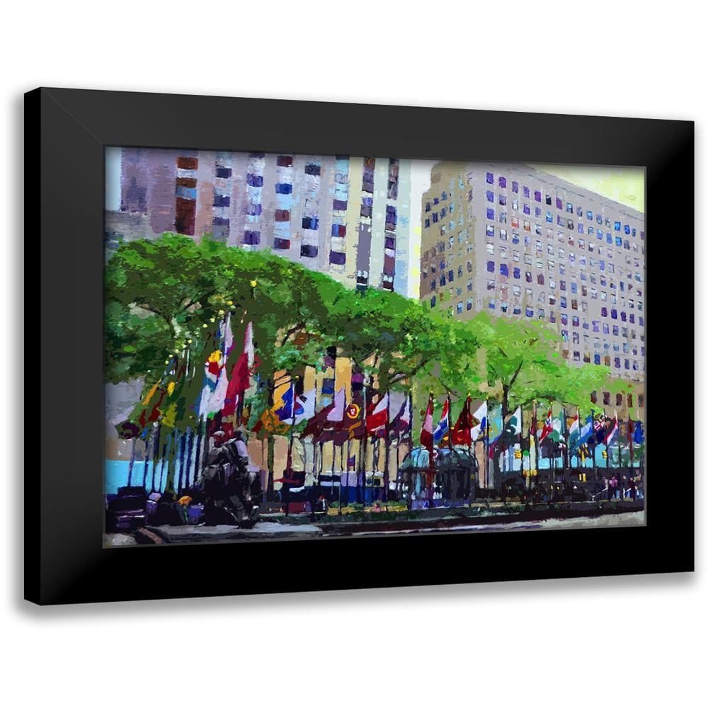 Ghanooni, Sarah 14x12 Black Modern Framed Museum Art Print Titled ...