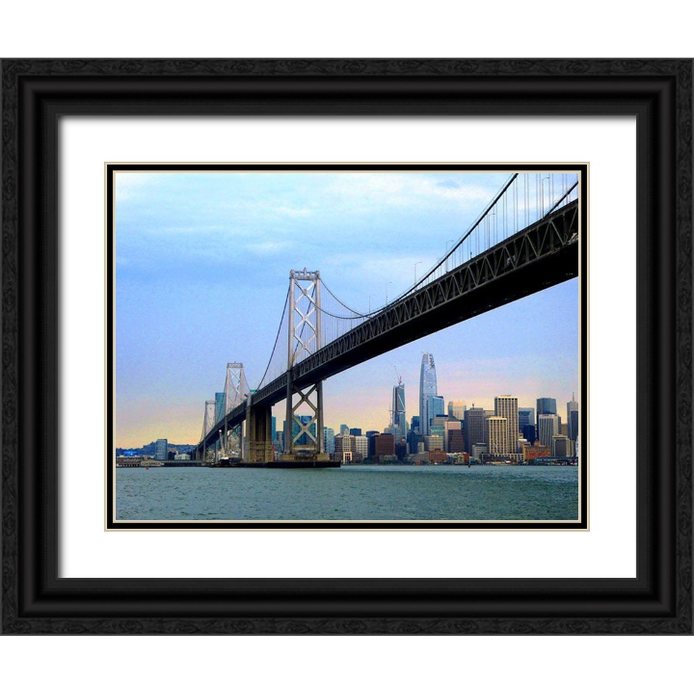 Ghanooni, Sarah 14x12 Black Ornate Wood Framed with Double Matting ...