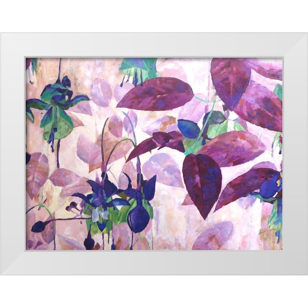 Ghanooni, Sarah 14x12 White Modern Wood Framed Museum Art Print Titled ...