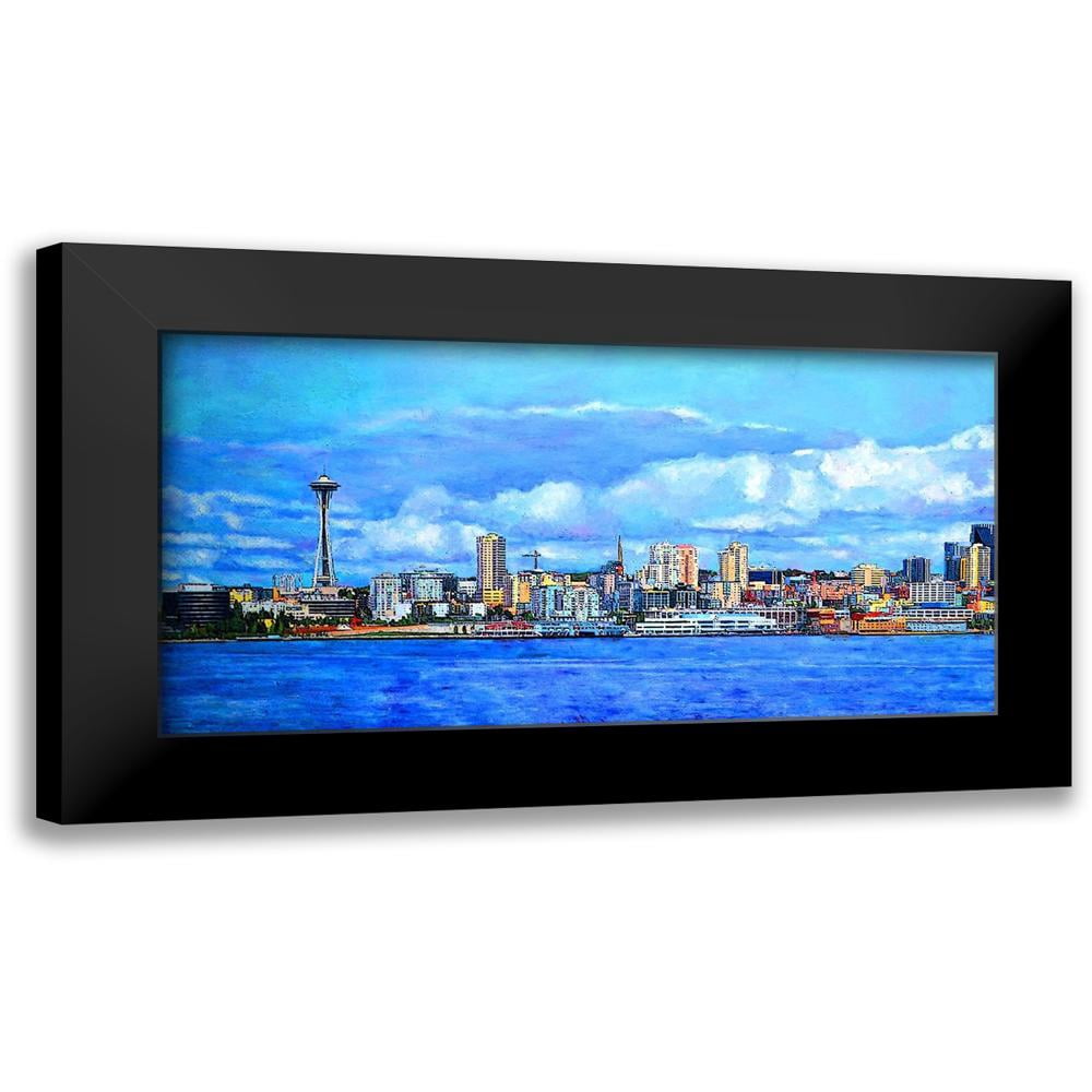 Ghanooni, Sarah 14x9 Black Modern Framed Museum Art Print Titled ...