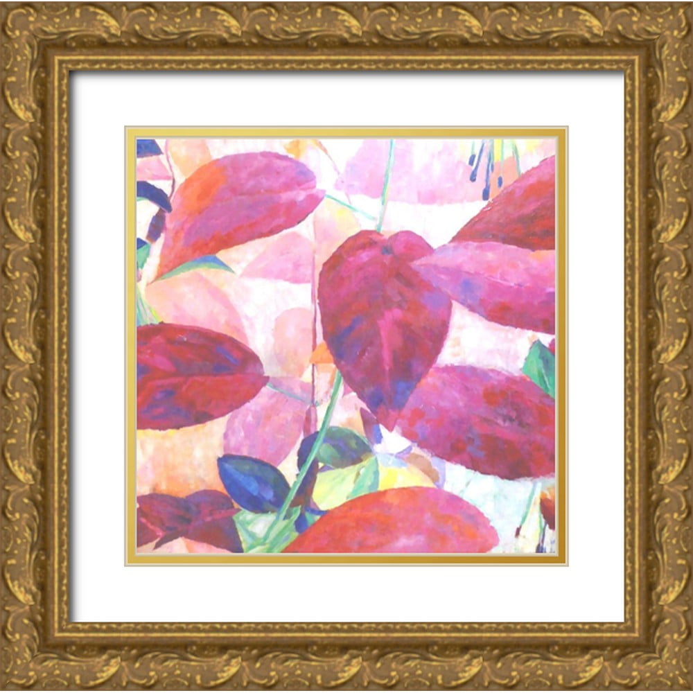 Ghanooni, Sarah 15x15 Gold Ornate Wood Framed with Double Matting ...