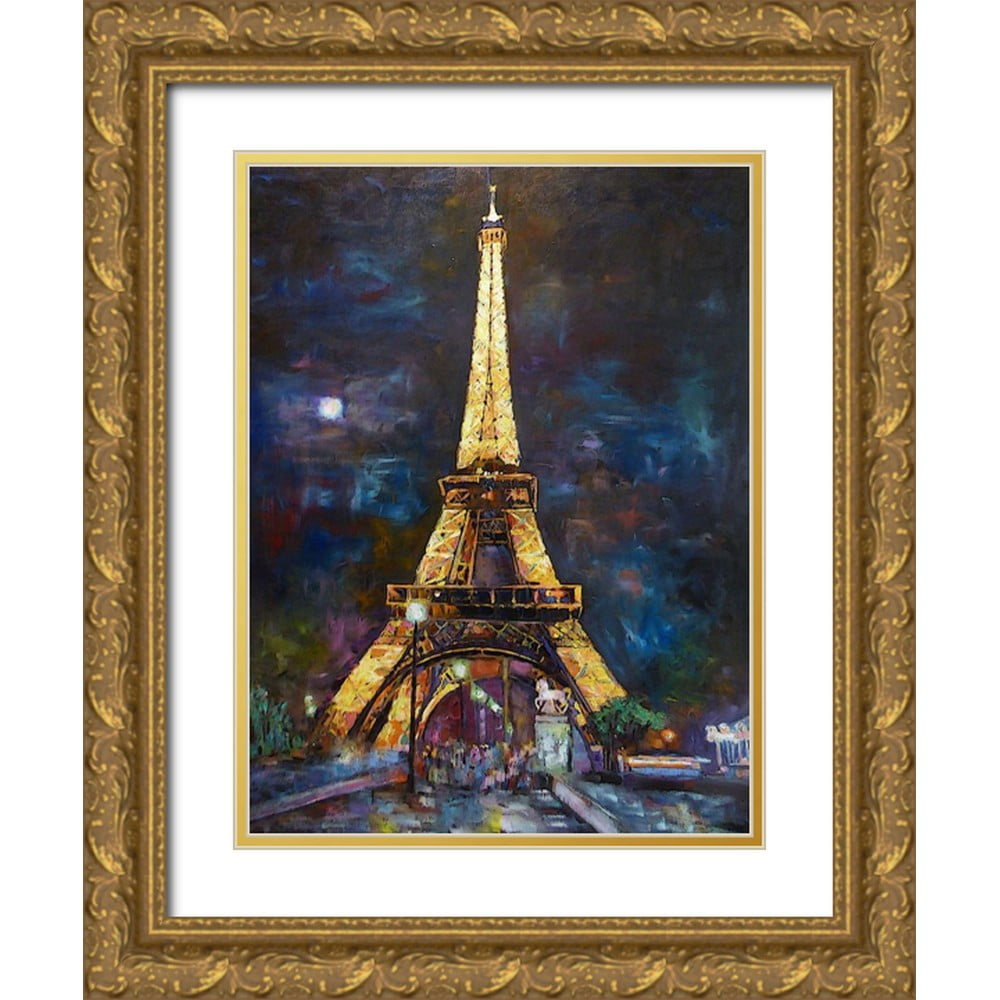 Ghanooni, Sarah 15x18 Gold Ornate Wood Framed with Double Matting ...