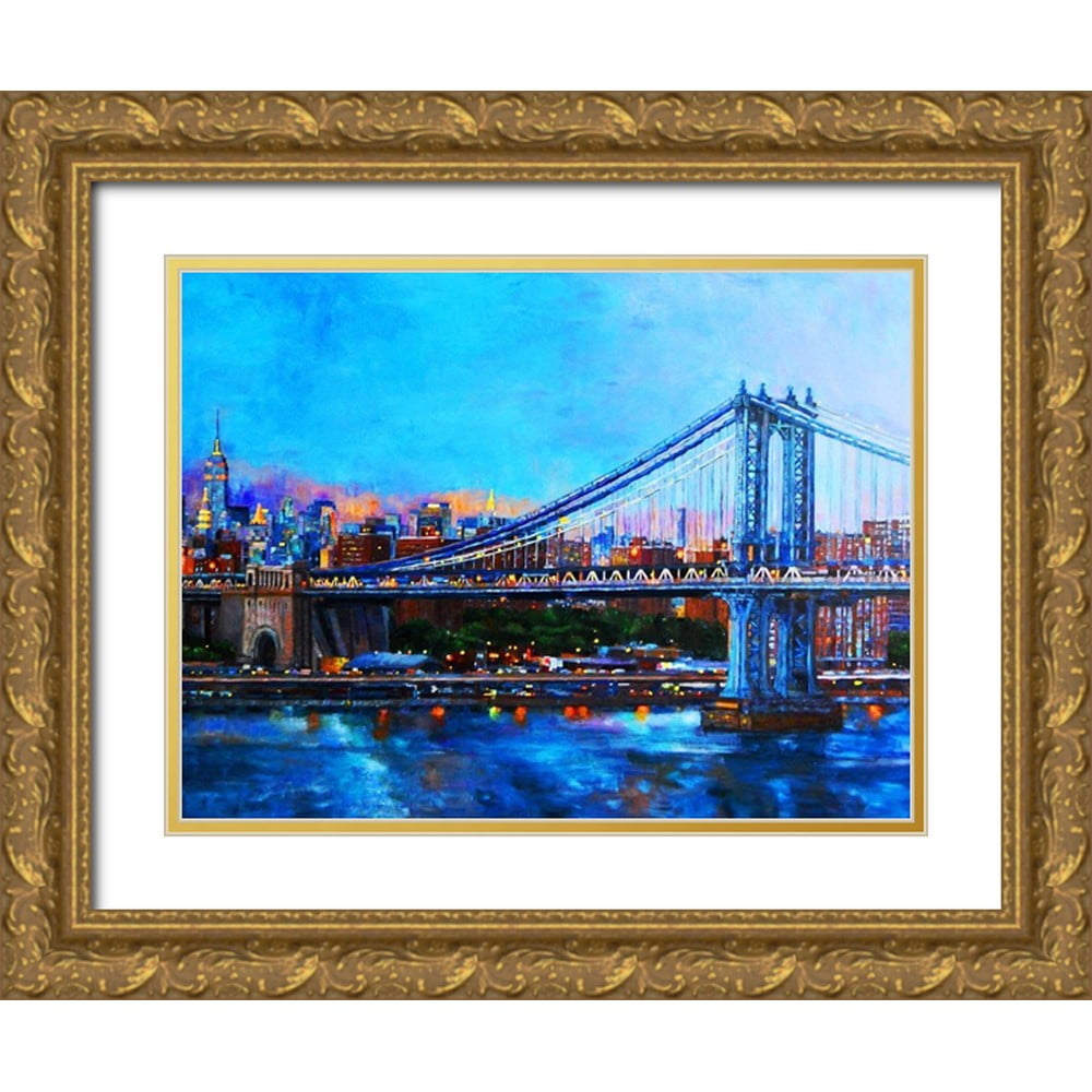 Ghanooni, Sarah 18x15 Gold Ornate Wood Framed with Double Matting ...