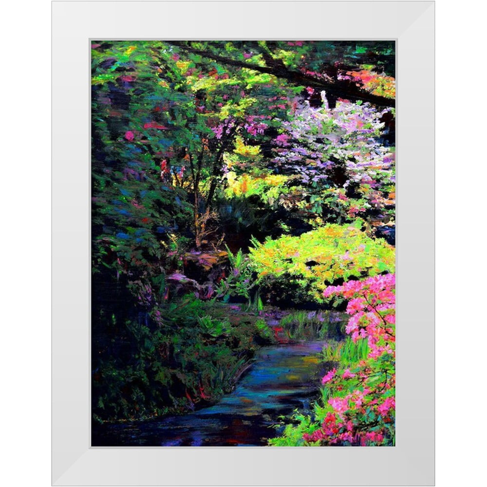 Ghanooni, Sarah 19x24 White Modern Wood Framed Museum Art Print Titled ...