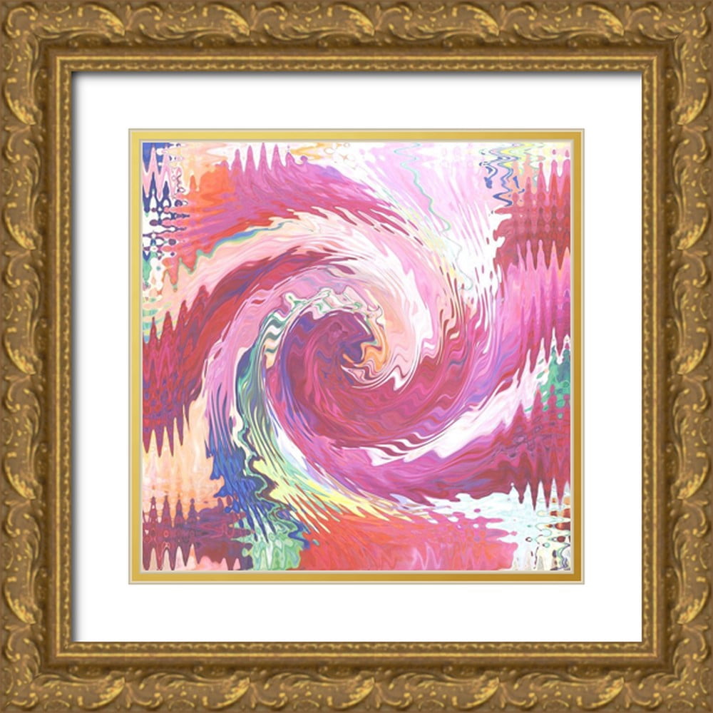 Ghanooni, Sarah 20x20 Gold Ornate Wood Framed with Double Matting ...