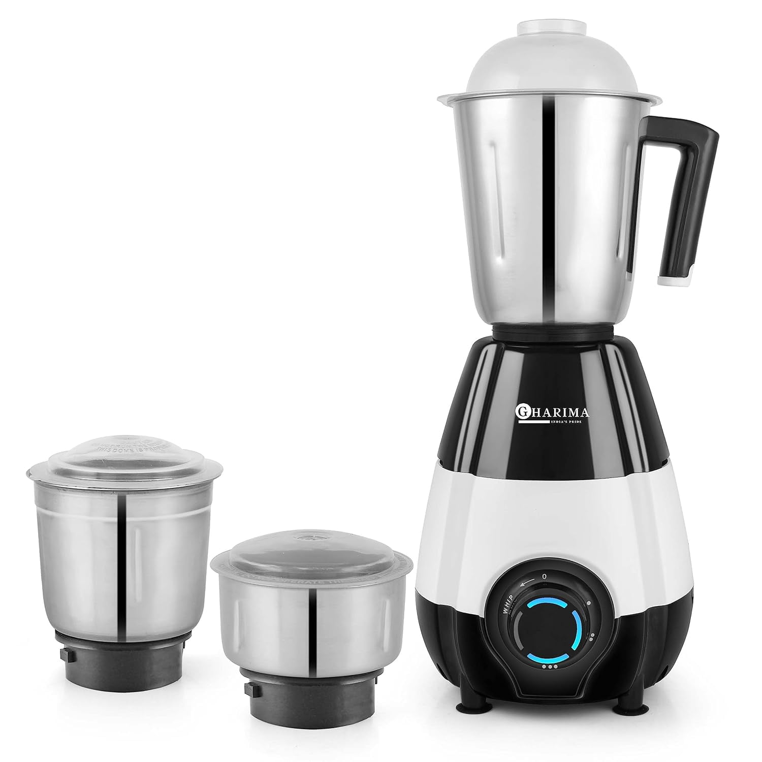 Gharima 800 Watt High Speed Heavy Copper Motor Mixer Grinder with 3 ...
