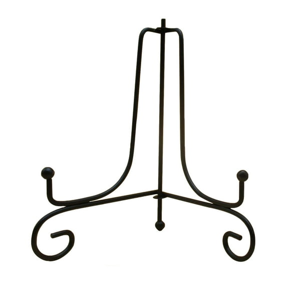 Gheawn Wrought Iron Plate Stand 10 Inches, Rack, Wire Shelving, 1 Plate ...