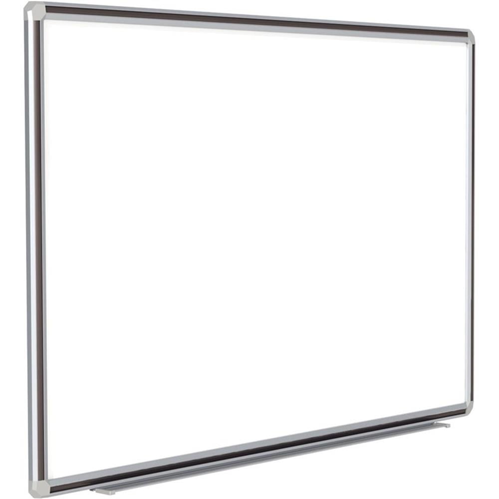 Ghent 48"x72" Aluminum Frame Ceramic Magnetic Whiteboard - Black Trim ...