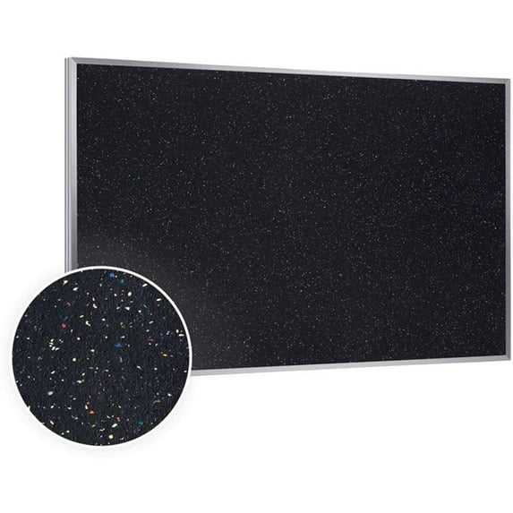 Ghent's Large 3' x 4' Recycled Rubber Bulletin Board for Office Room ...