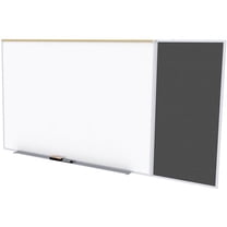 Ghent's Ceramic 4' x 8' M1 Mag. Music Staff Whiteboard Set in White ...