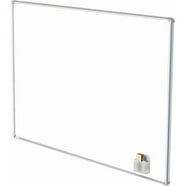 Ghent's Vinyl 4' x 6' Reverisble Whiteboard in White - Walmart.com