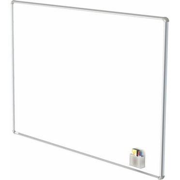 Ghent's Vinyl 4' x 6' Reverisble Whiteboard in White - Walmart.com