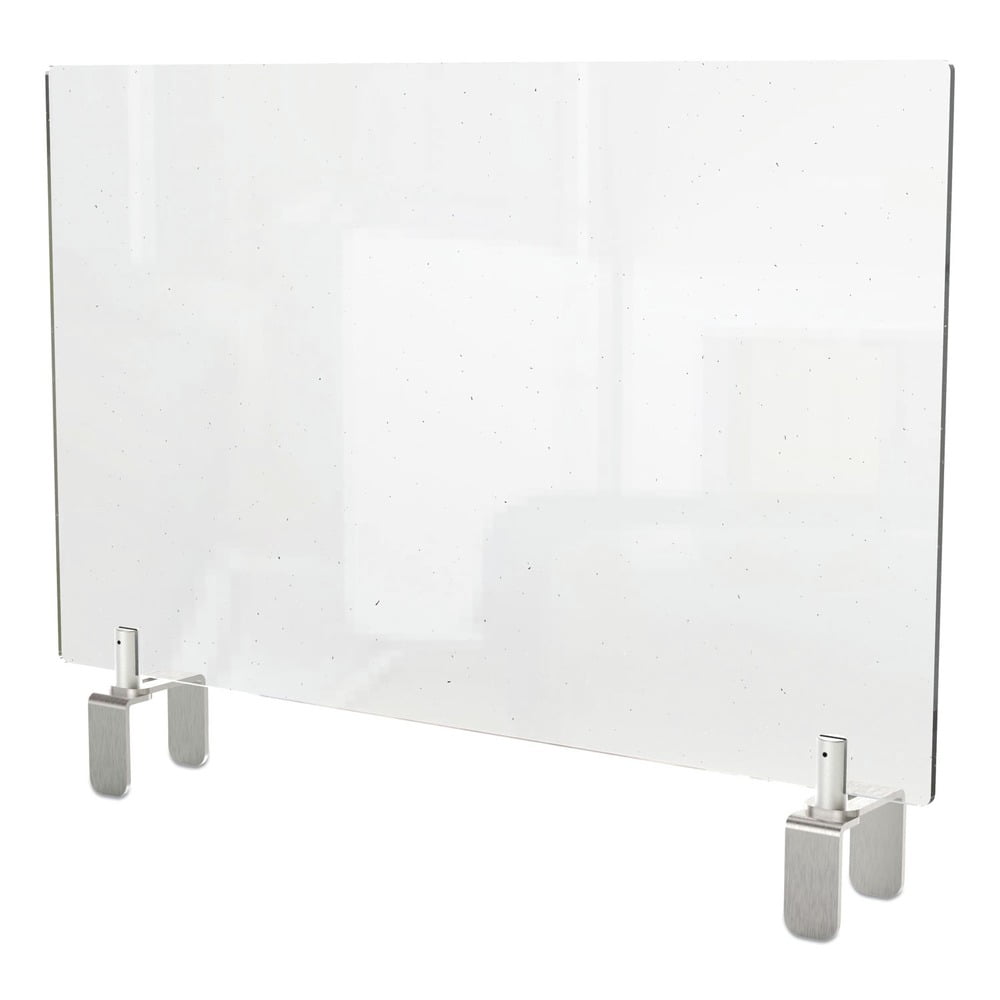 Ghent's Plastic 24" x 29" Partition Extender with Attached Clamp in ...