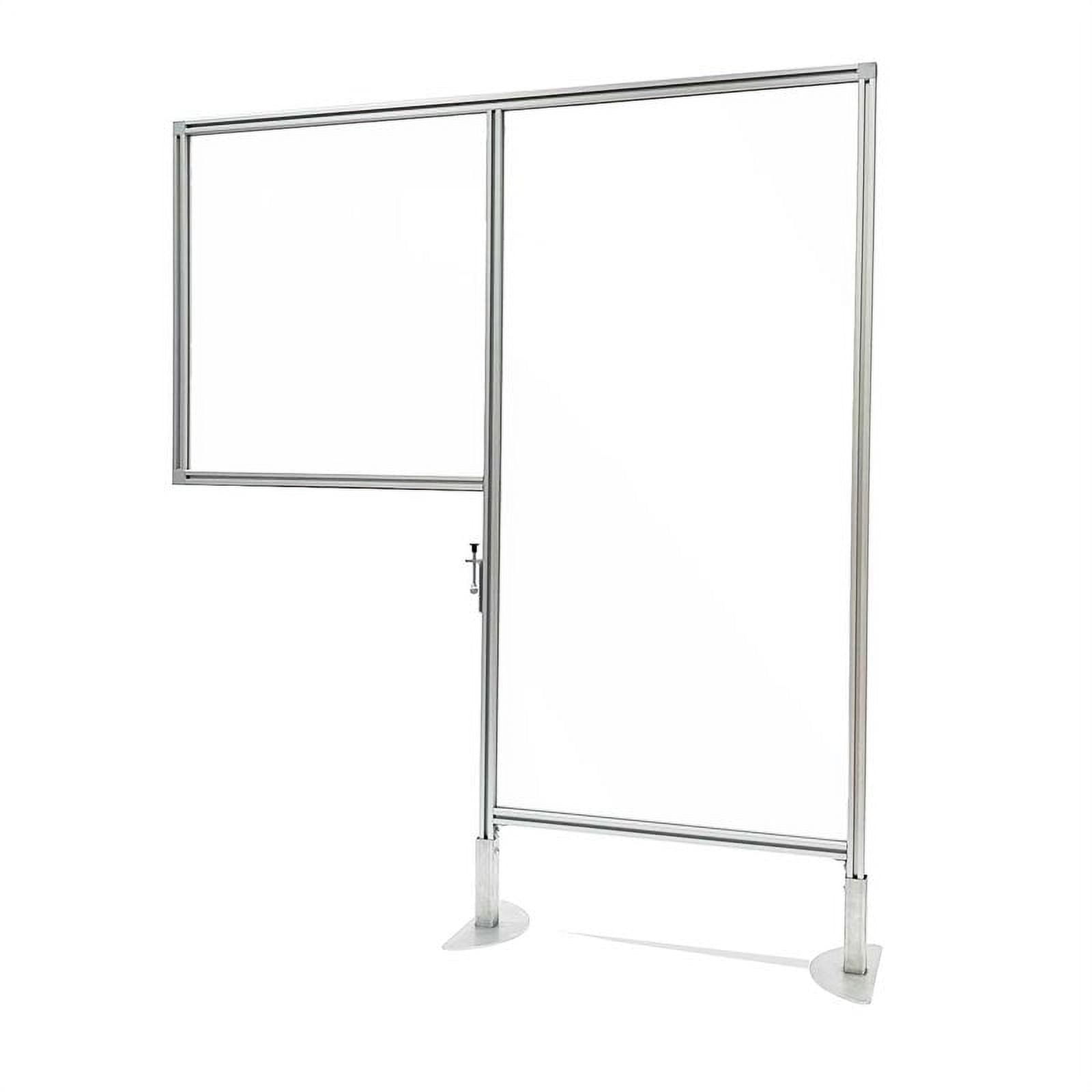 Ghent's Plastic 57" x 47" Whiteboard Floor Panel Work Station Divider ...