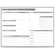 Ghent's Vinyl 4' x 6' Reverisble Whiteboard in White - Walmart.com