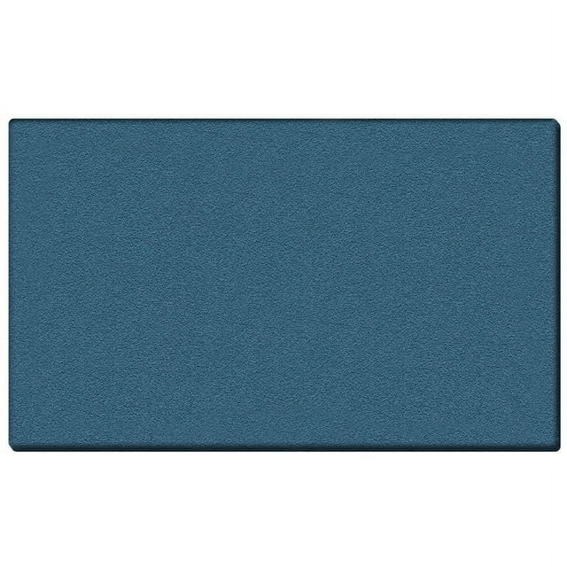Ghent's Vinyl 4' x 6' Wrapped Edge Bulletin Board in Ocean Blue ...