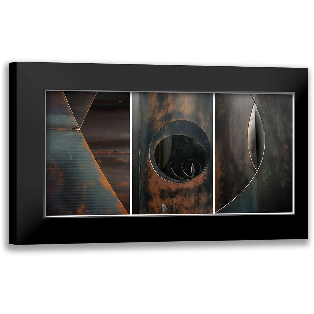 Ghesquiere, Hilde 18x11 Black Modern Framed Museum Art Print Titled - Triptich - Walmart.com