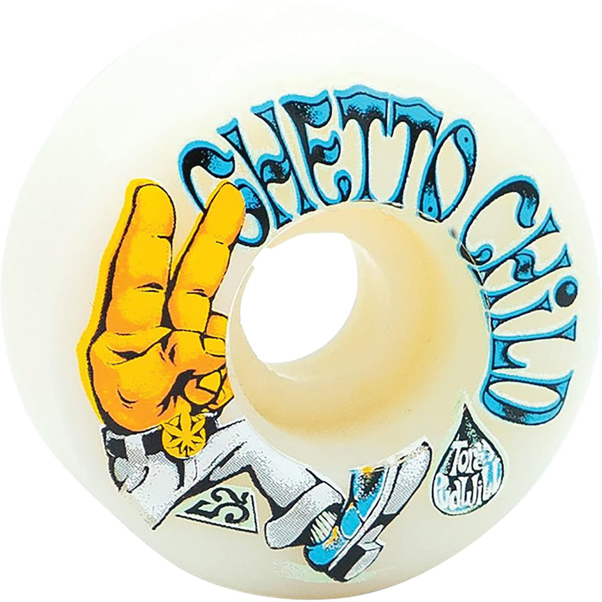 Ghetto Child Pudwill Imagine Skateboard Wheels 52mm White - Walmart.com