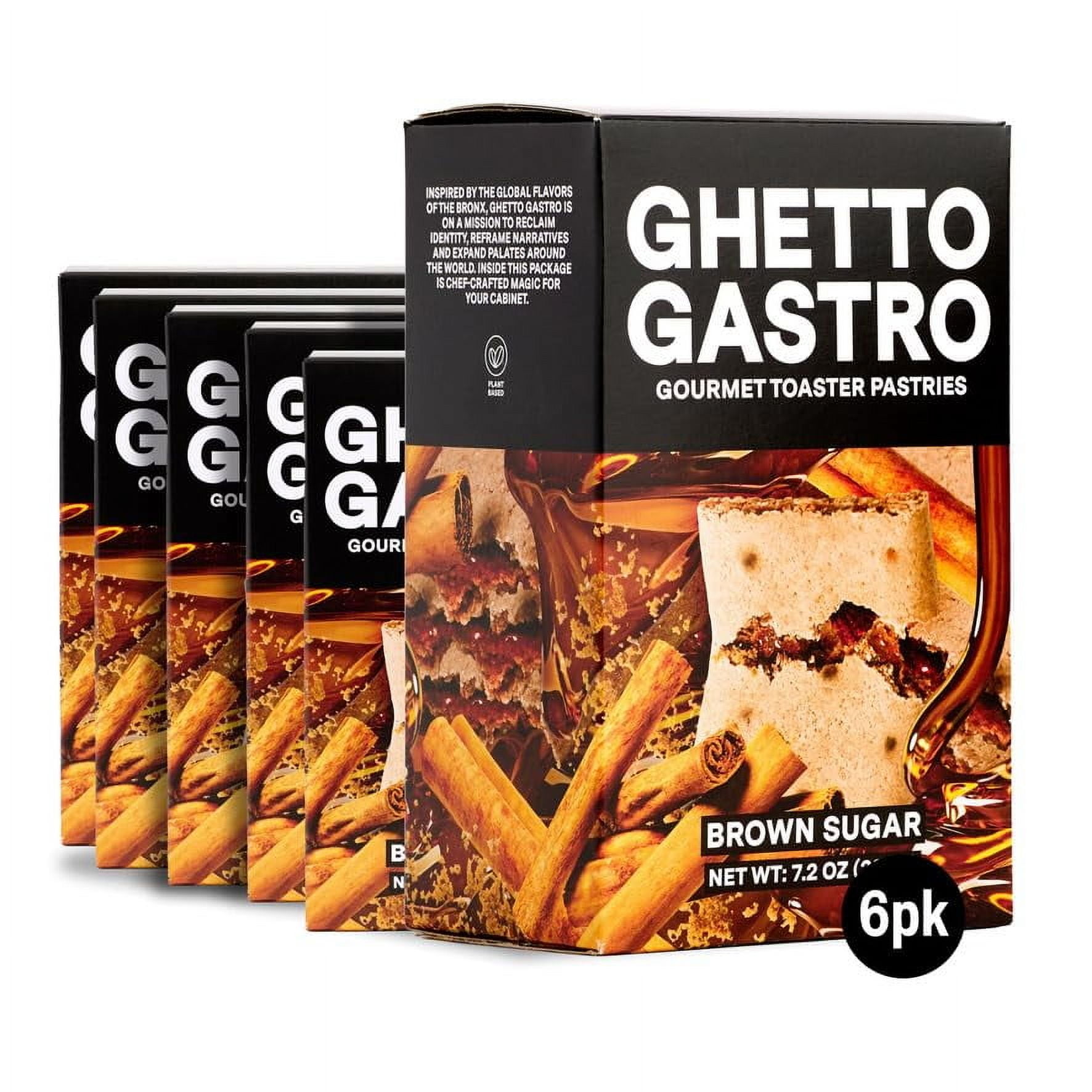 Ghetto Gastro Brown Sugar DEF29 Toaster Pastries (6-Pack, 24-Bars ...