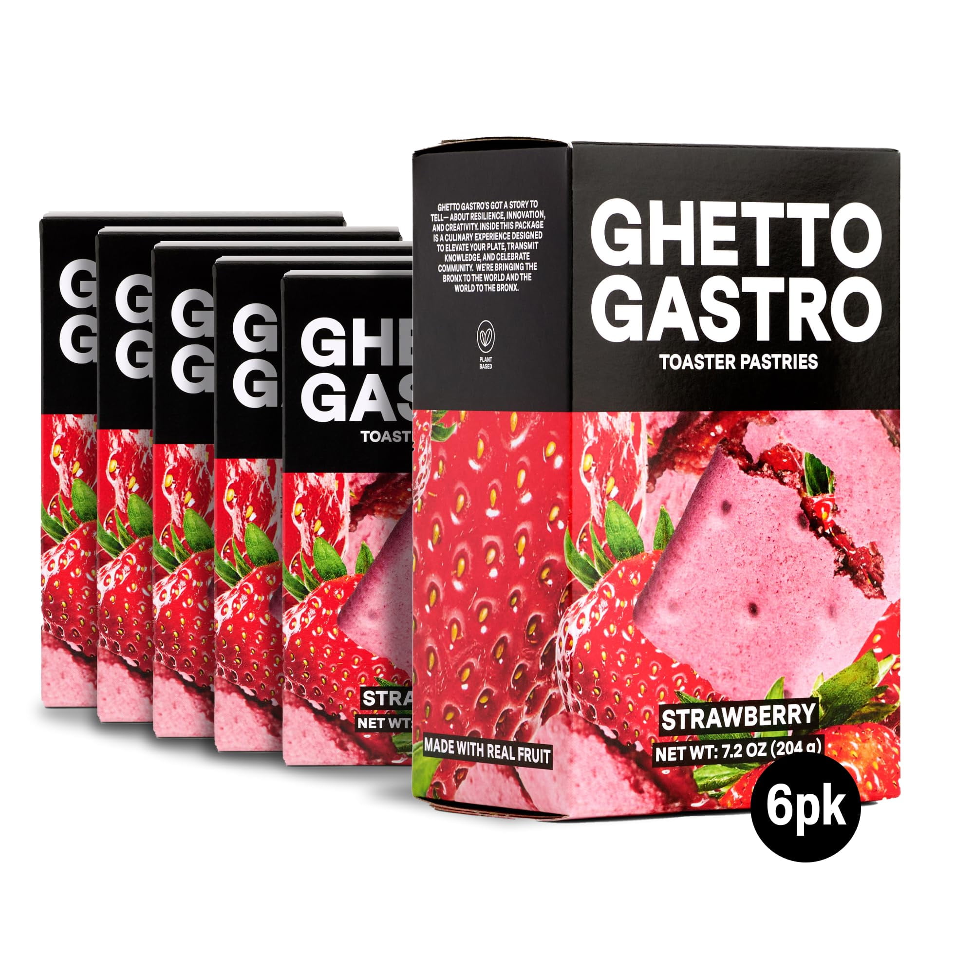 Ghetto Gastro Strawberry Toaster AIF9 Pastries (6-Pack, 24-Bars ...