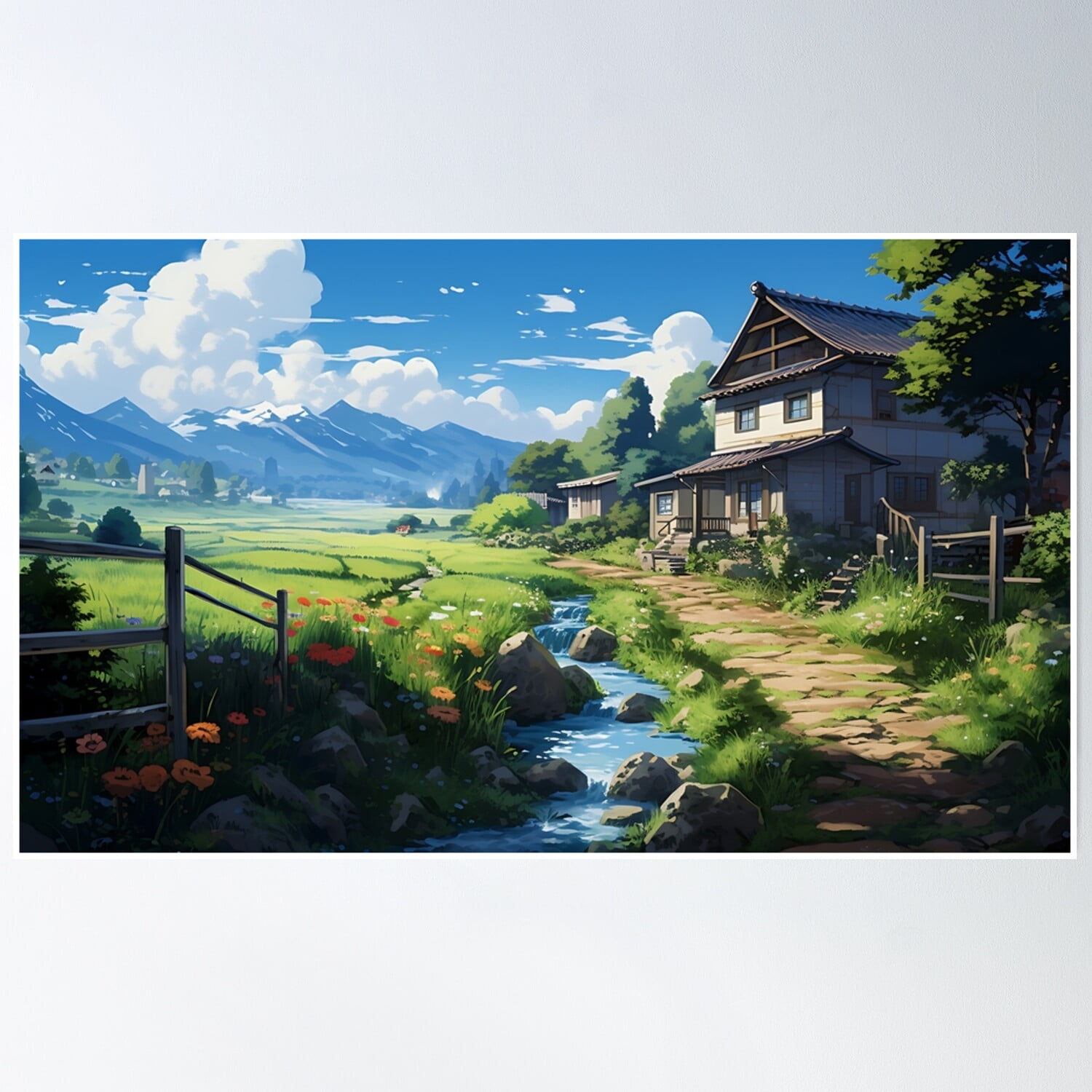 Ghibli Forest House Illustration | A Charming And Whimsical Way To Add ...